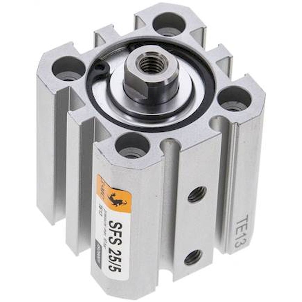 EMC SFS 25/5. ISO 21287-Zylinder, doppeltw., Kolben 25mm, Hub 5mm ...