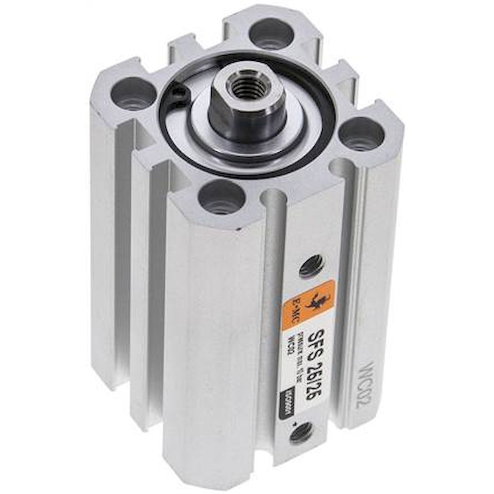 EMC SFS 25/25. ISO 21287-Zylinder, doppeltw., Kolben 25mm, Hub 25mm ...