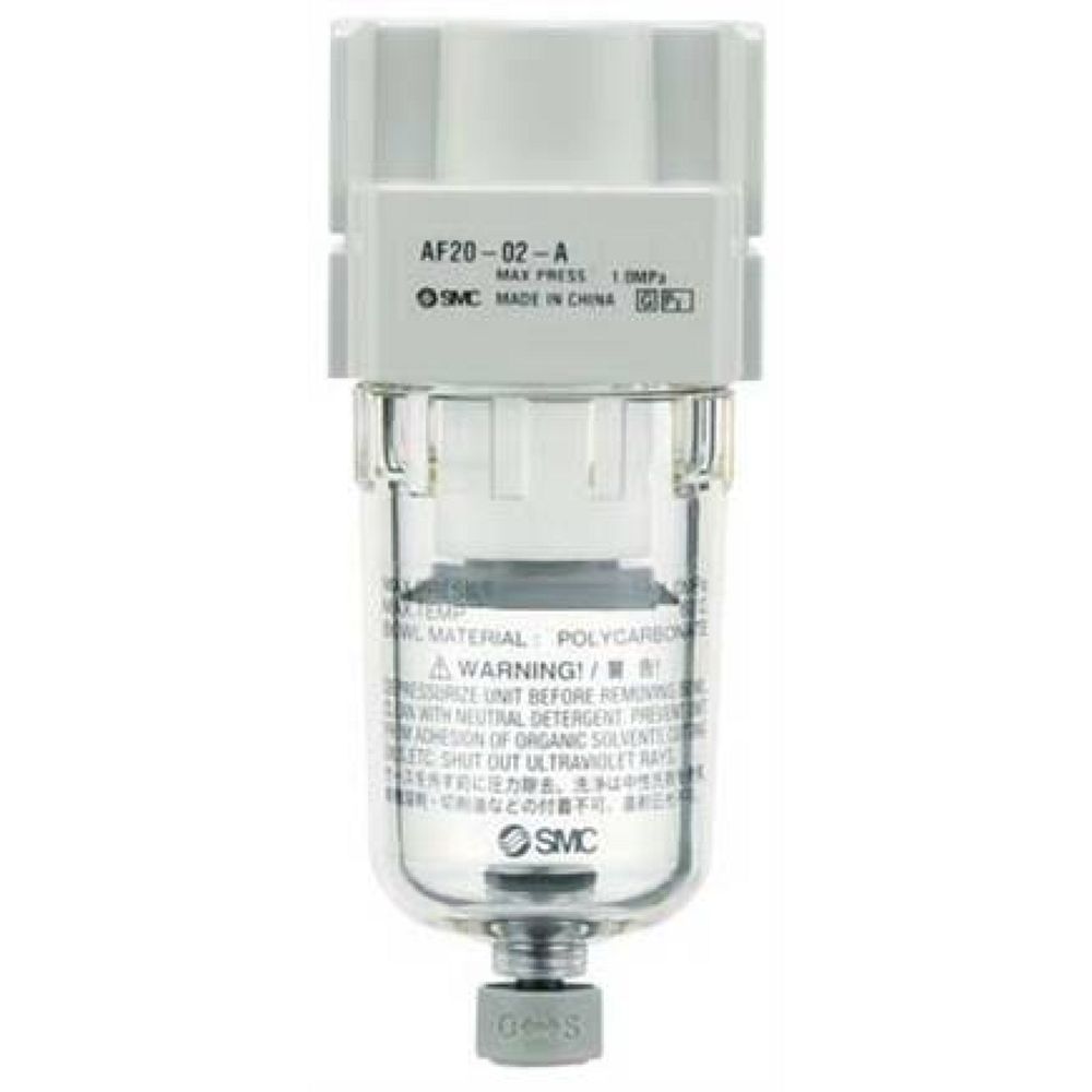 SMC AF20-N01C-C-A. AF10-60-A, Wartungsgeräte (neue FRL) in Modulbauweise, Luftfilter kaufen bei ...