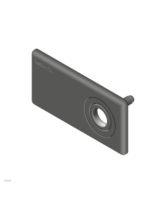 Bosch Rexroth 3842548797. Cover cap 45x45, cap cover 45x45 d12.5 d18 ...