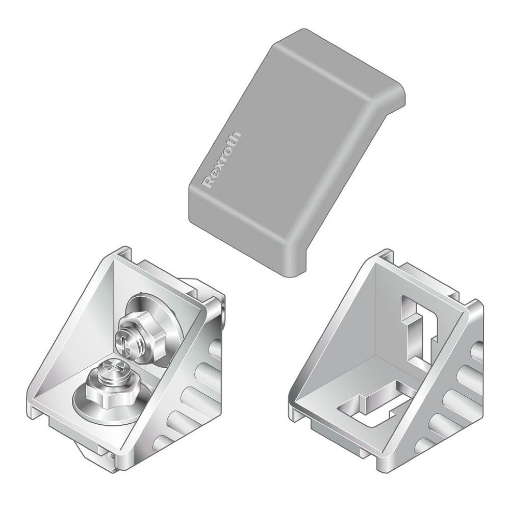 Bosch Rexroth 3842529383. Winkel, 40X40 Set kaufen bei A1-ESD