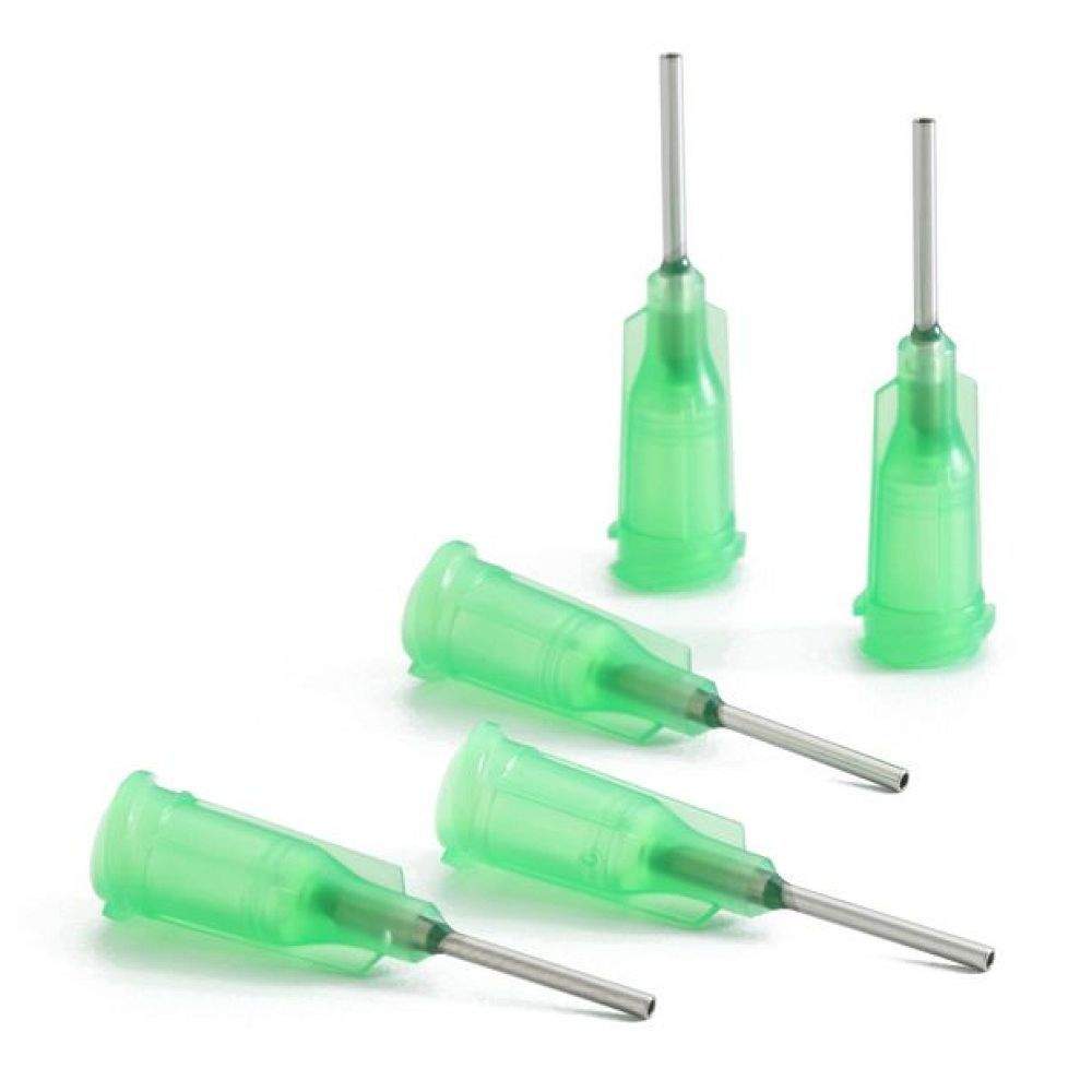 Nordson EFD 7018122. Dosiernadel grün, 0,5", gerade, Gauge 18, ID= 0,84 ...