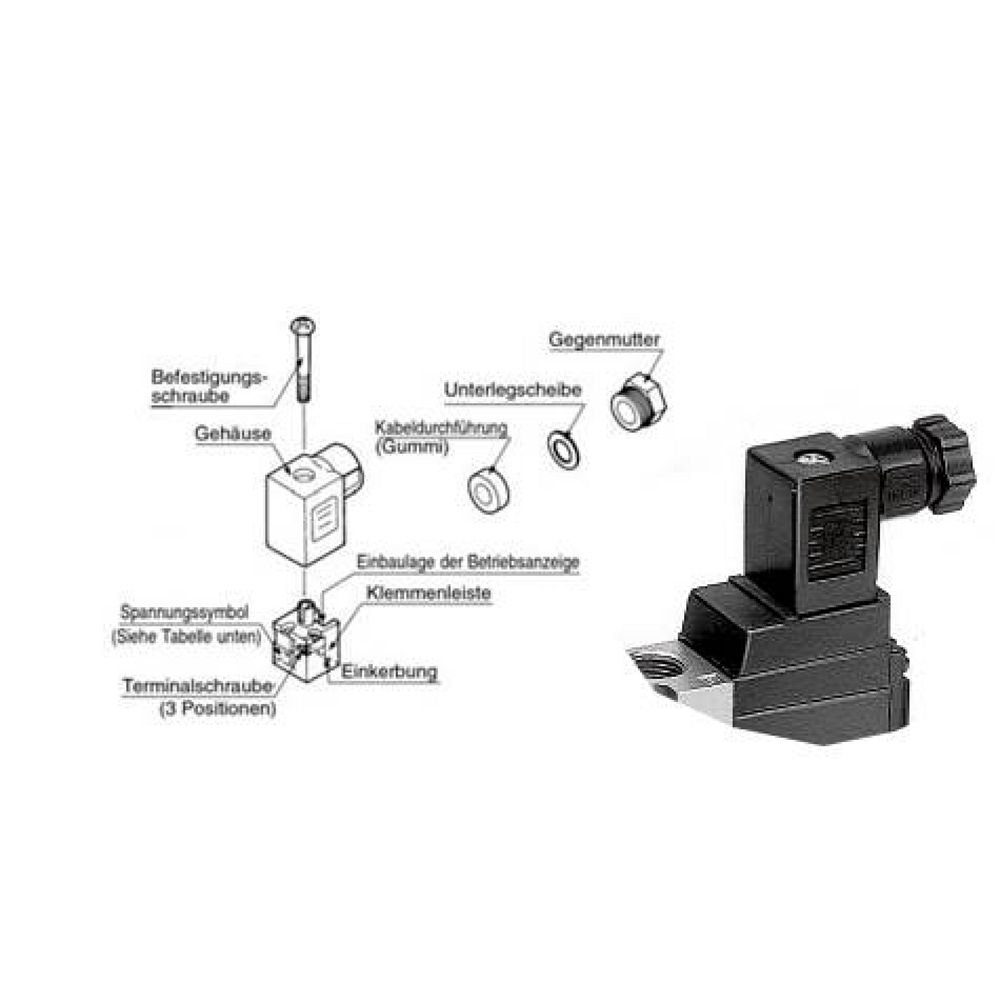 SMC K31. DIN-Stecker kaufen bei A1-ESD
