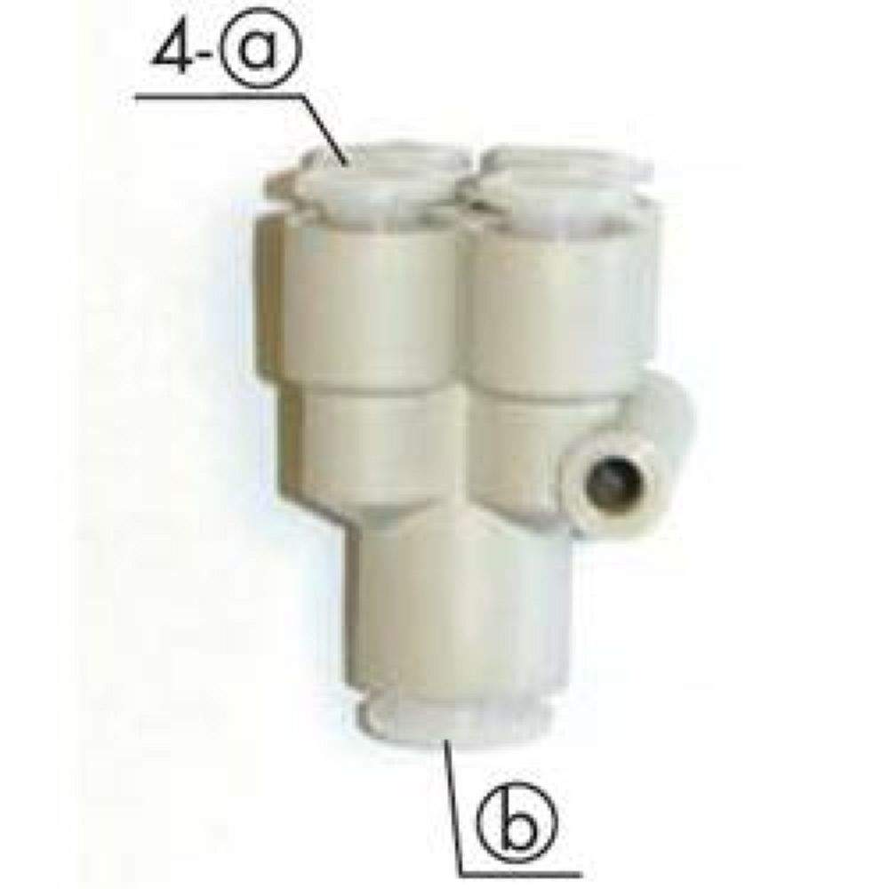 SMC KGUD04-06. Steckverzweigung mit Durchmesserreduktion - KGUD kaufen ...