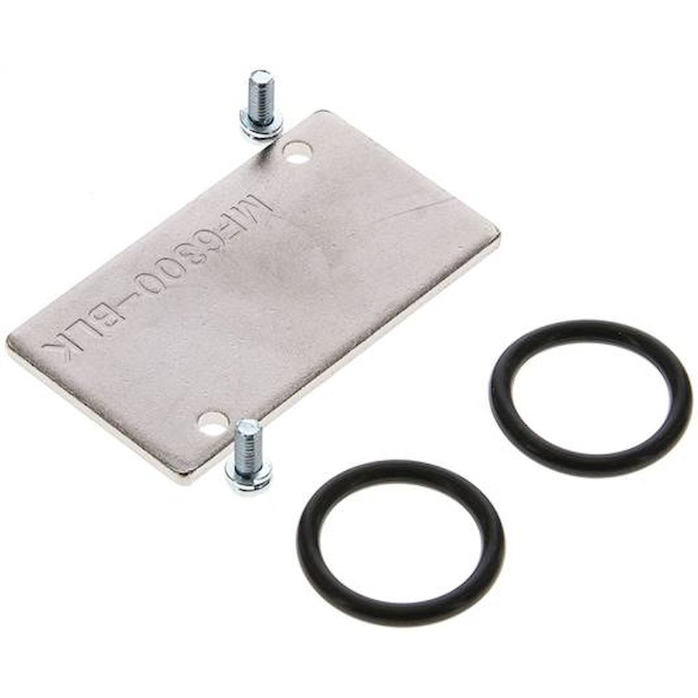 YPC MF6300-BLK. Blindplatte für Reihenleiste MF6300 kaufen bei Fluidics ...