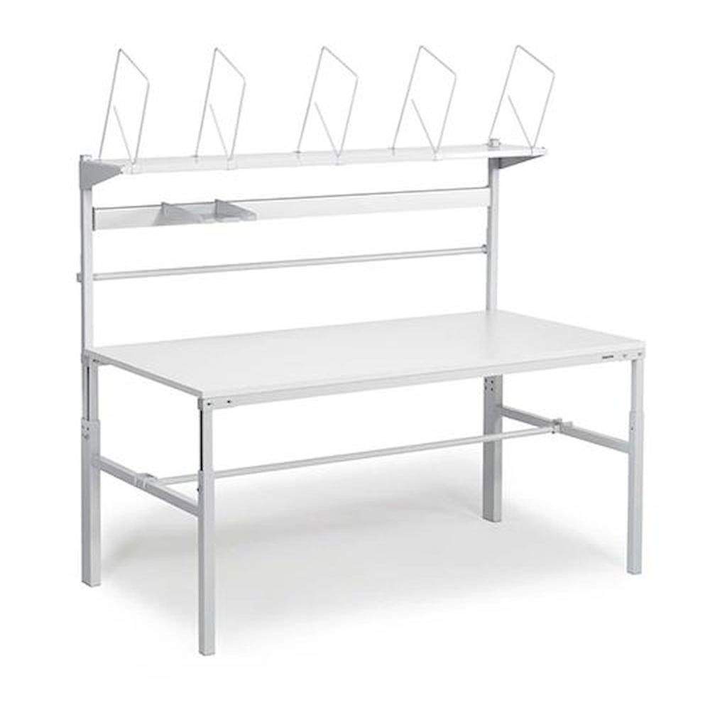 Treston TPB918. TPB-Packtisch komplett, 1800x900 mm inkl. Etagenbord ...