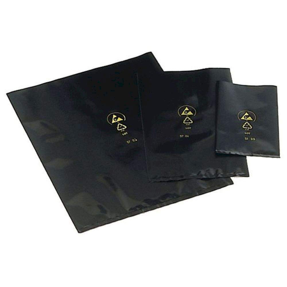 Warmbier 3210162. ESD CARBOSTAT Verpackungsbeutel, schwarz, 350x450x0 ...